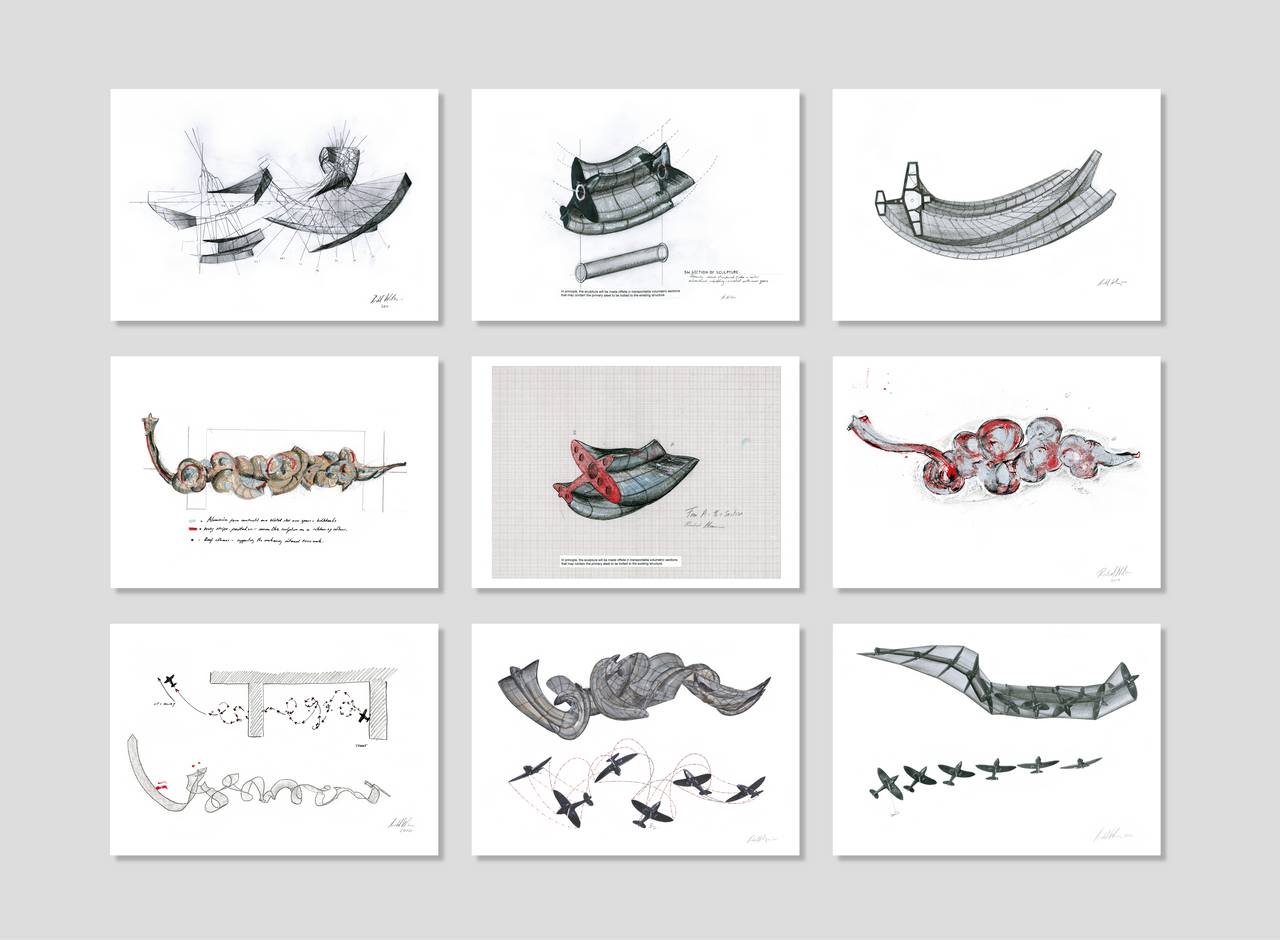 Limited-edition prints | Richard Wilson, Slipstream (2021)