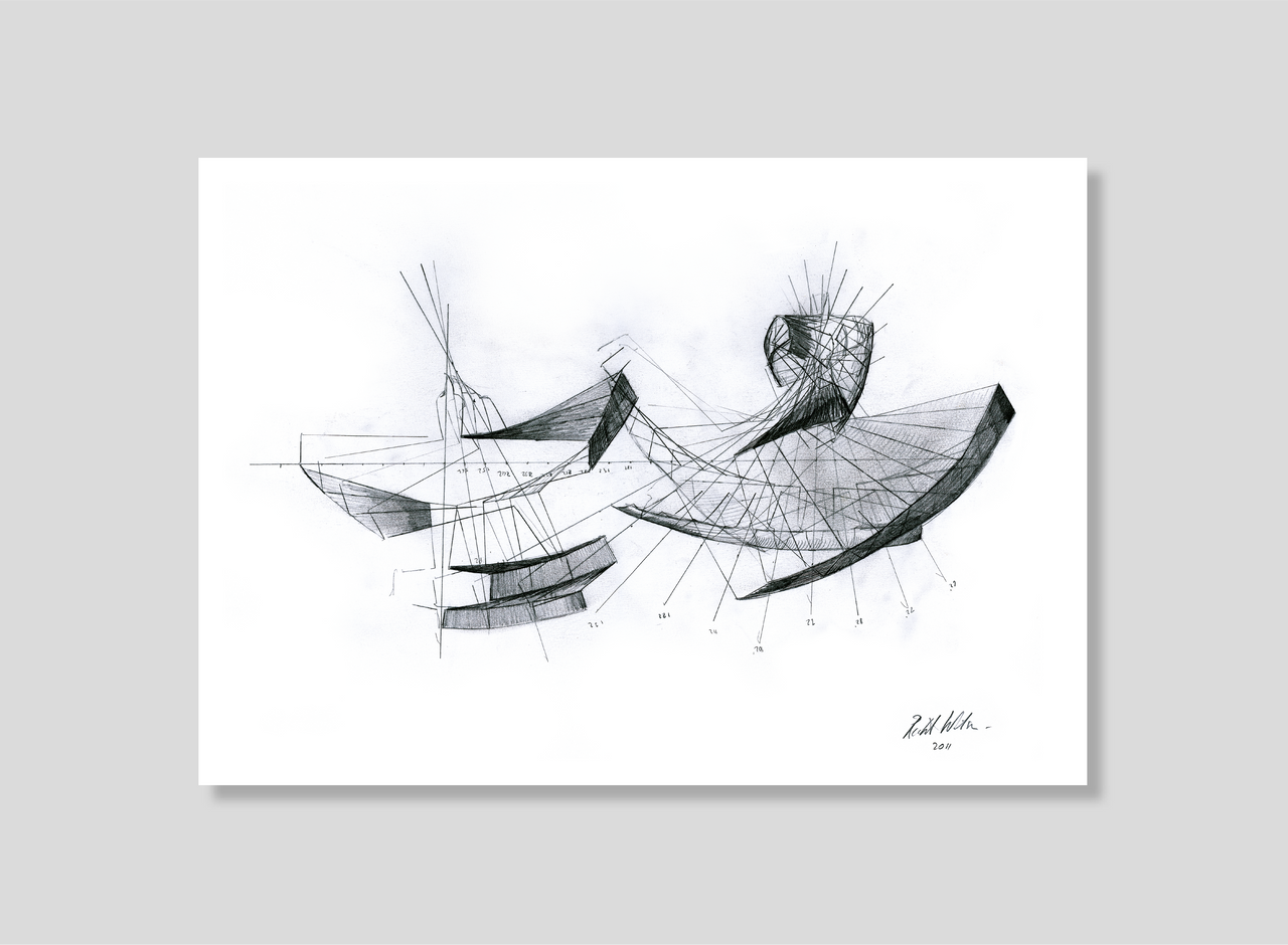 Limited-edition prints | Richard Wilson, Slipstream (2021)