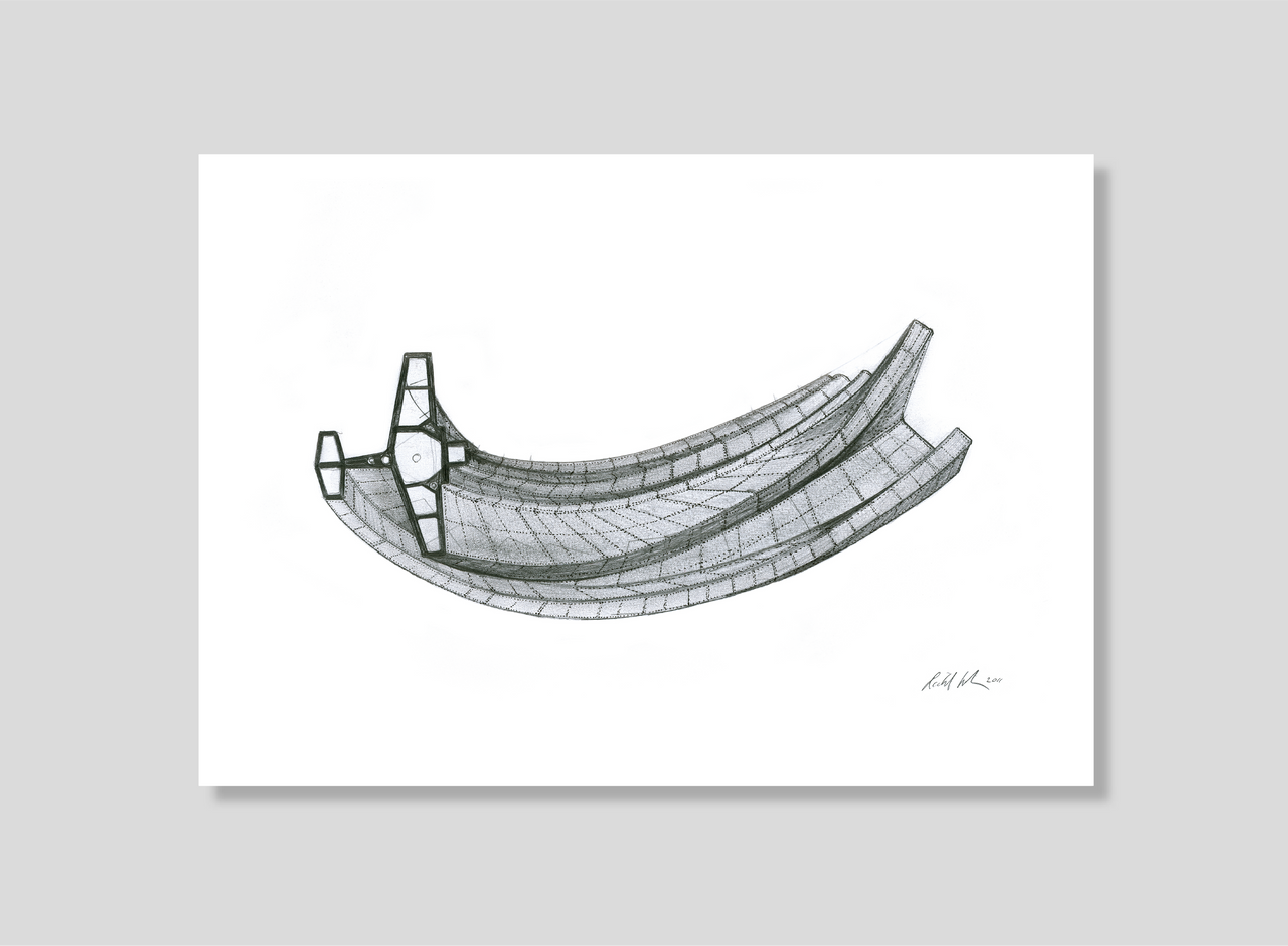 Limited-edition prints | Richard Wilson, Slipstream (2021)