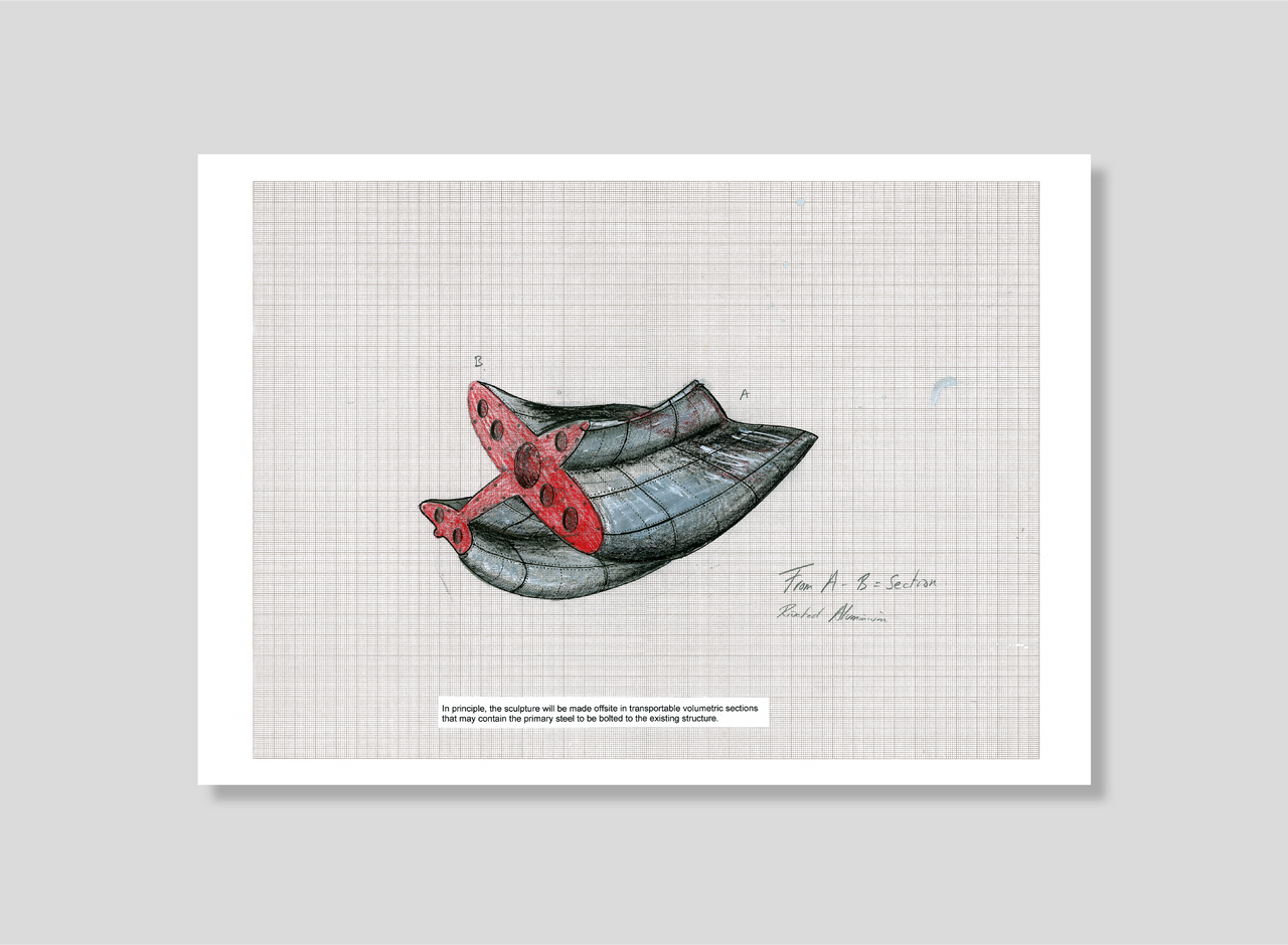 Limited-edition prints | Richard Wilson, Slipstream (2021)