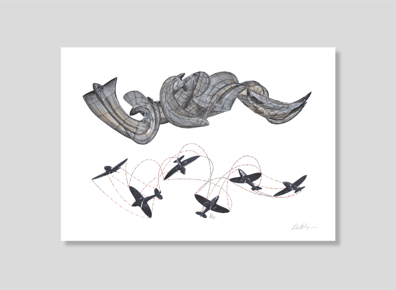 Limited-edition prints | Richard Wilson, Slipstream (2021)