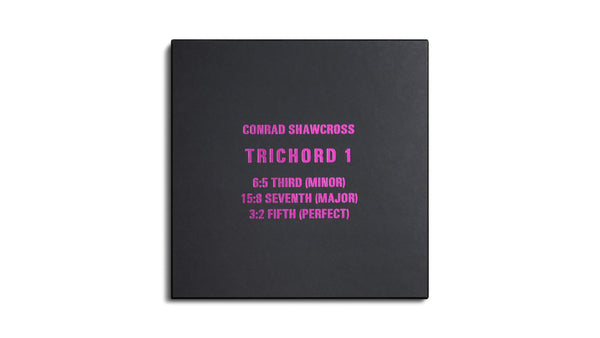 Trichord 1 | 3 plate set by Conrad Shawcross